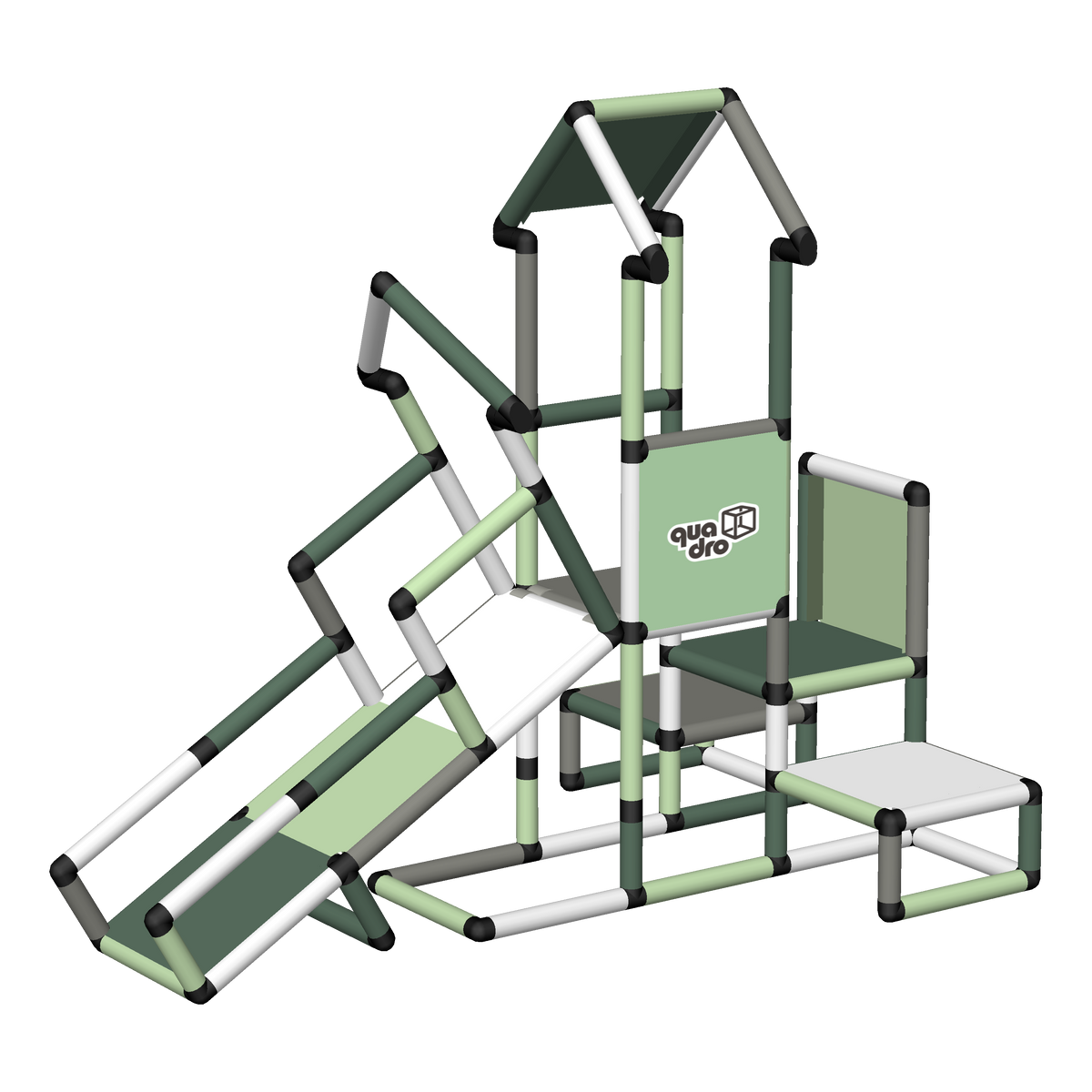 2x Beginner + Adventure Home – QUADRO THE GIANT CONSTRUCTION KIT