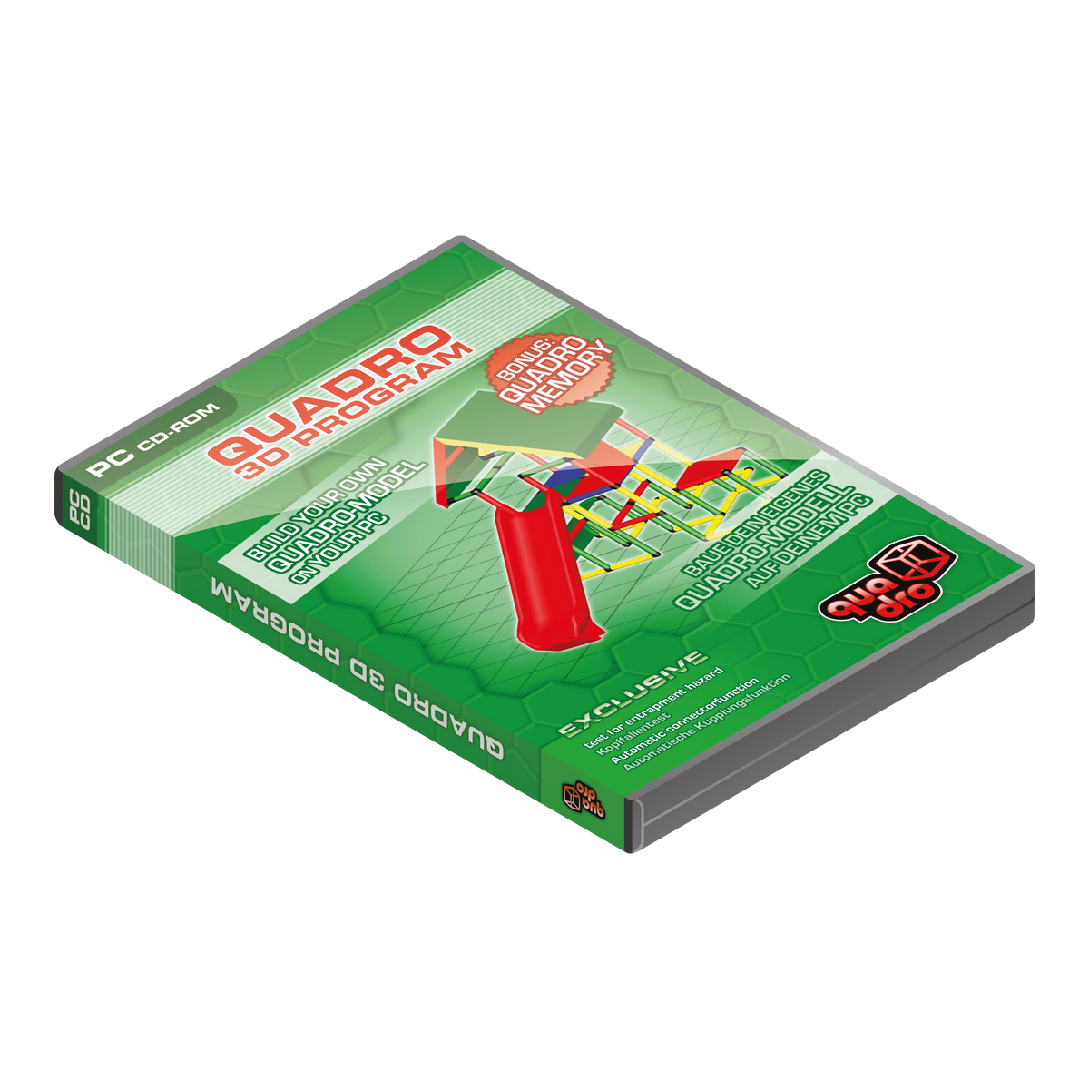 Multimedia-CD-ROM – QUADRO THE GIANT CONSTRUCTION KIT