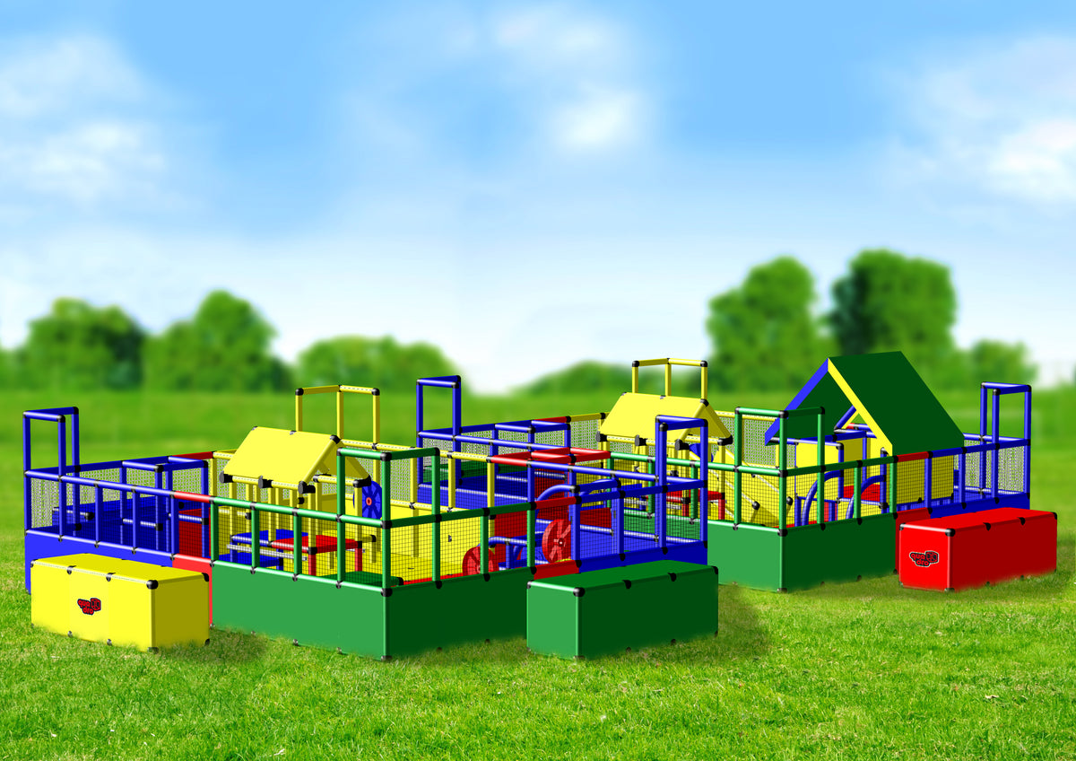 QUADRO Spielinsel – QUADRO THE GIANT CONSTRUCTION KIT